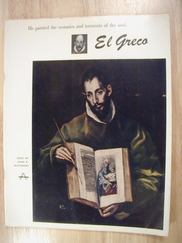 El Greco (Domenicos Theotocopoulos, The Library of Great Painters ...