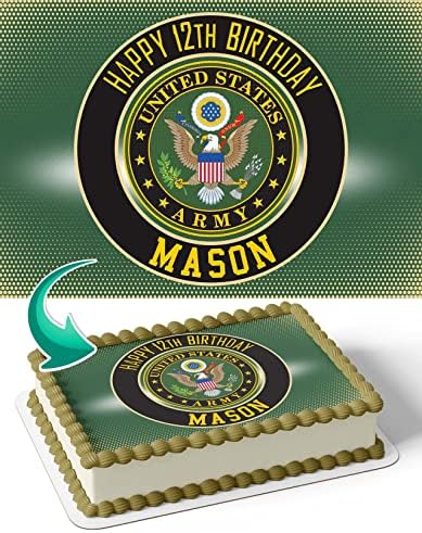 Army Logo Cake