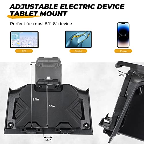 Snapklik.com : KEMIMOTO Electric Device Tablet Holder GPS Mount Phone ...