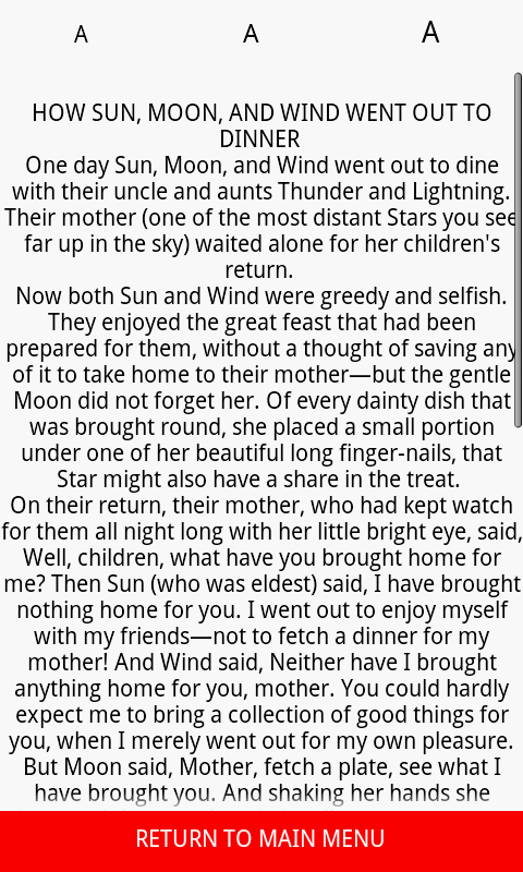 HOW SUN, MOON, AND WIND WENT OUT TO DINNER - App on the Amazon Appstore