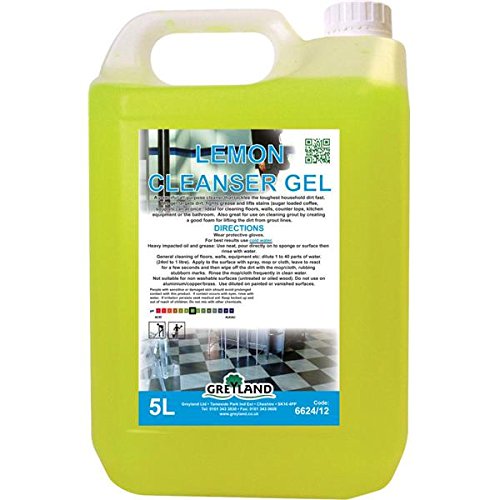 Galgorm Group GL13695 Lemon Cleanser Gel, 4 L x 5 L : Amazon.co.uk ...