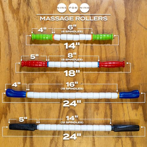 Massage Stick 18″ Flexible Handheld Spindle Massage Roller (Will ...