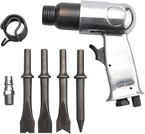 Air Hammer Pneumatic Tool 150 Pneumatic Chipping Hammer Air Chisel Shovel Spade Rust Remover ...
