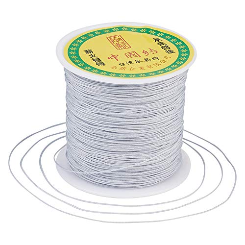 Craftdady 150yards 0.5mm Nylon Cord Braided Beading Thread Chinese ...