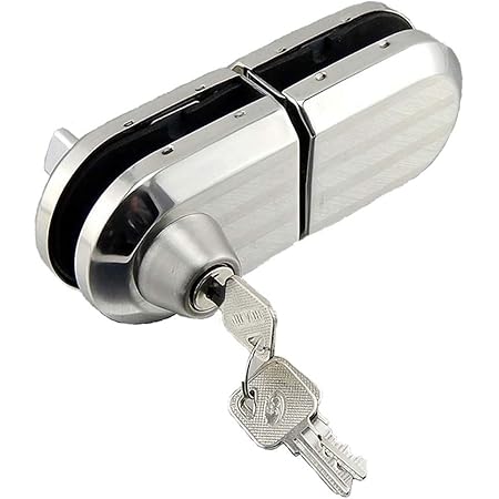 Amazon.com: GOODKSSOP with 3 Keys Only Fit 10mm -12mm Thickness Single ...