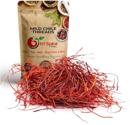 Amazon.com : NY SPICE SHOP Chili Threads - Shredded Red Pepper - Chile ...