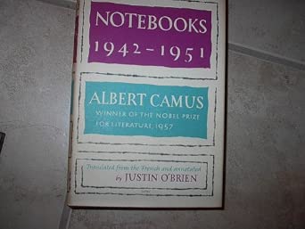 Notebooks 1942-1951 : Albert Camus: Amazon.com.mx: Libros