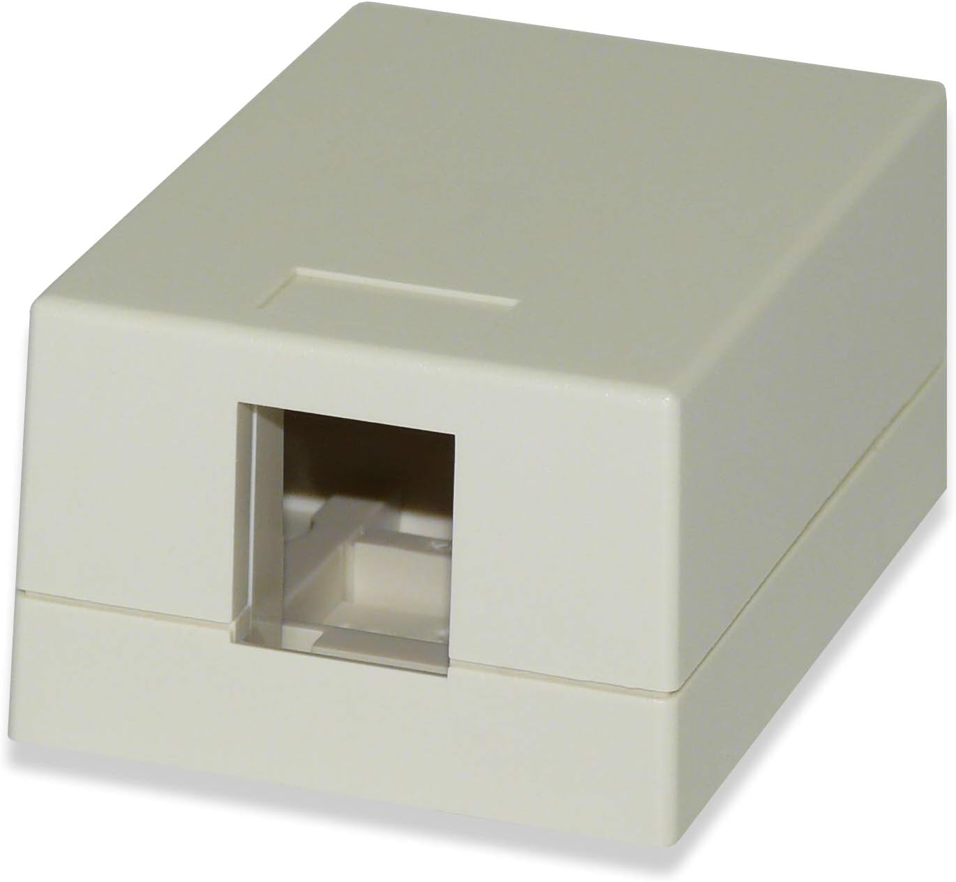 Amazon.com: Signamax Inc 1-Port Surface Mount Box Light Ivory SMKL-1 ...