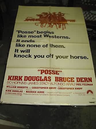 POSSE / ORIG U.S. ONE SHEET MOVIE POSTER (KIRK DOUGLAS/BRUCE DERN) at ...