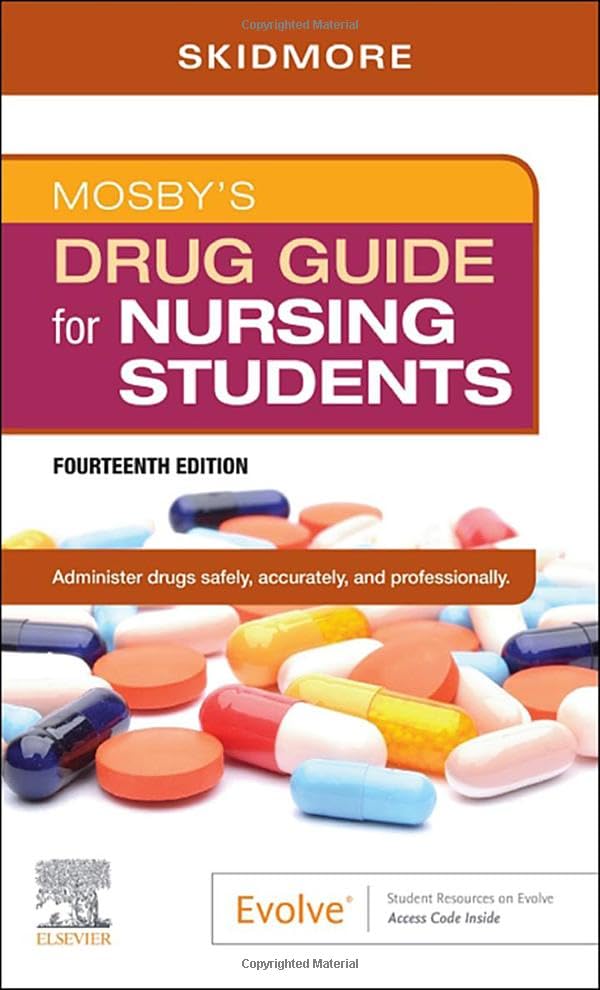 Mosby's Drug Guide for Nursing Students: 9780323694056: Medicine ...