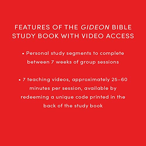 Snapklik.com : Gideon: Your Weakness Gods Strength - Bible Study Book