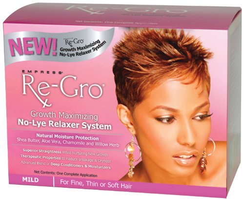 Amazon.com : Empress Re-Gro Growth Maximizing No-Lye Relaxer System ...