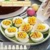 Amazon.com | 3 Pack 90 Count Deviled Egg Containers with Lid and 8 Pcs ...