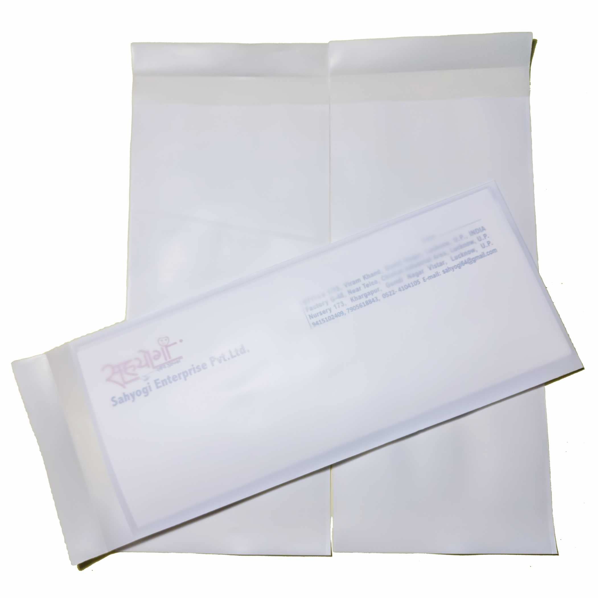 Medical Envelope Milky White, Size 3.75"x8.5", Printable, Smooth ...