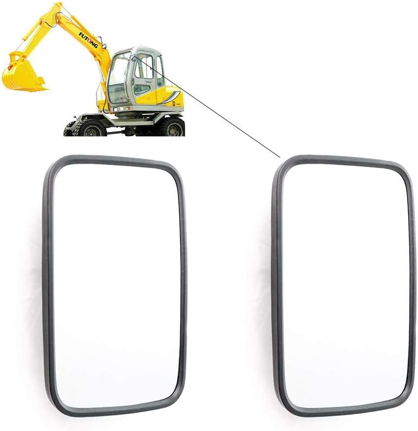 2X Universal Rear View Mirrors 255 X 163 Mm Wing Mirror Set for Truck ...