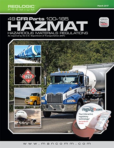 Mancomm 49 CFR: Transportation, Parts 100-185 (US Hazmat Regs), March ...