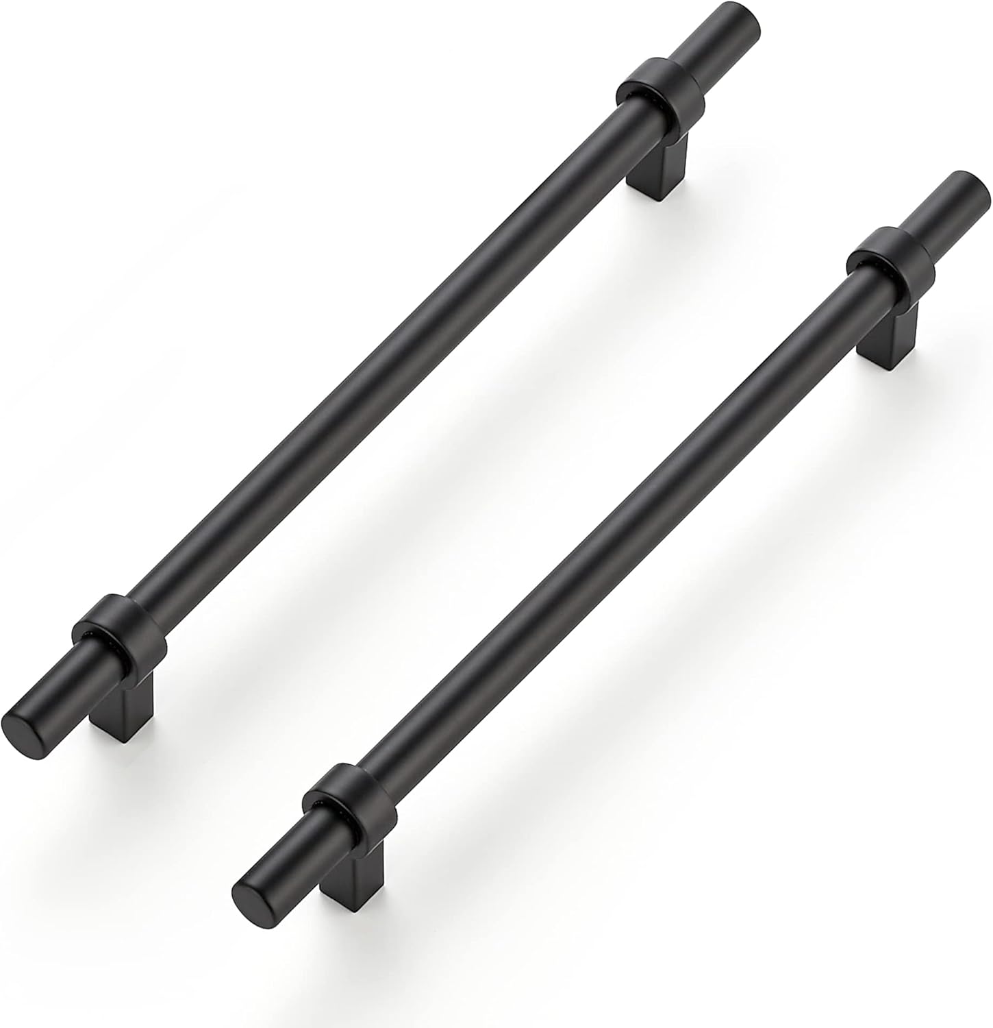 Ravinte 30 Pack 10 Inch Cabinet Pulls Matte Black Kitchen Cabinet ...