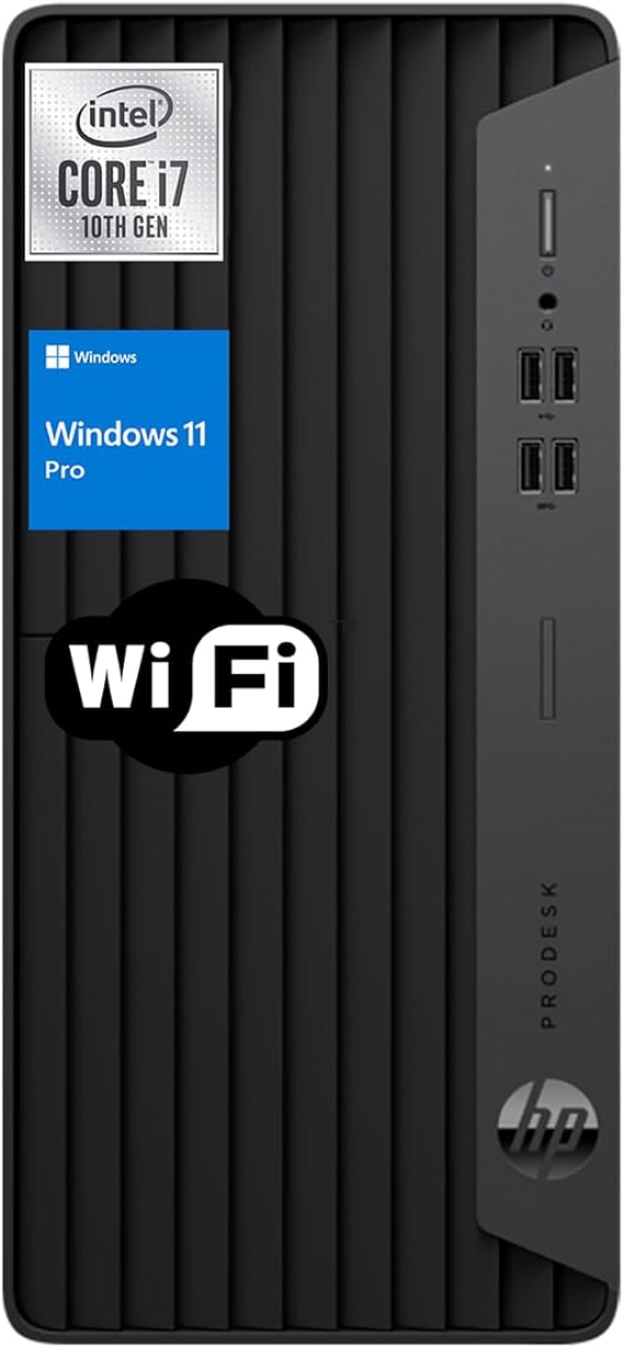 Amazon.com: HP ProDesk 400 G7 Business Microtower Desktop, Intel Core ...