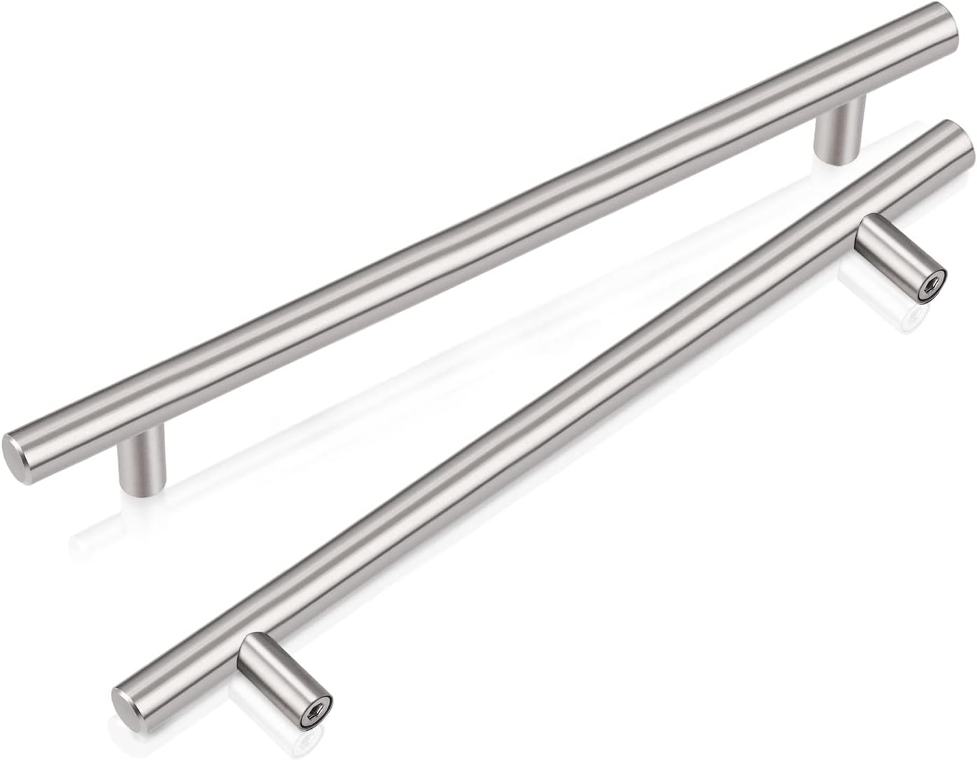 Pinson 15 Pack 192mm Kitchen Cabinet Handles Stainless Steel T Bar ...