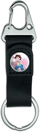 Amazon.com: GRAPHICS & MORE Steven Universe Steven Shield Keychain with ...