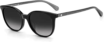 Amazon | Kate Spade ANDRIA/S 女性 サングラス BLACK/DARK GREY SHADED 51/18/140 ...