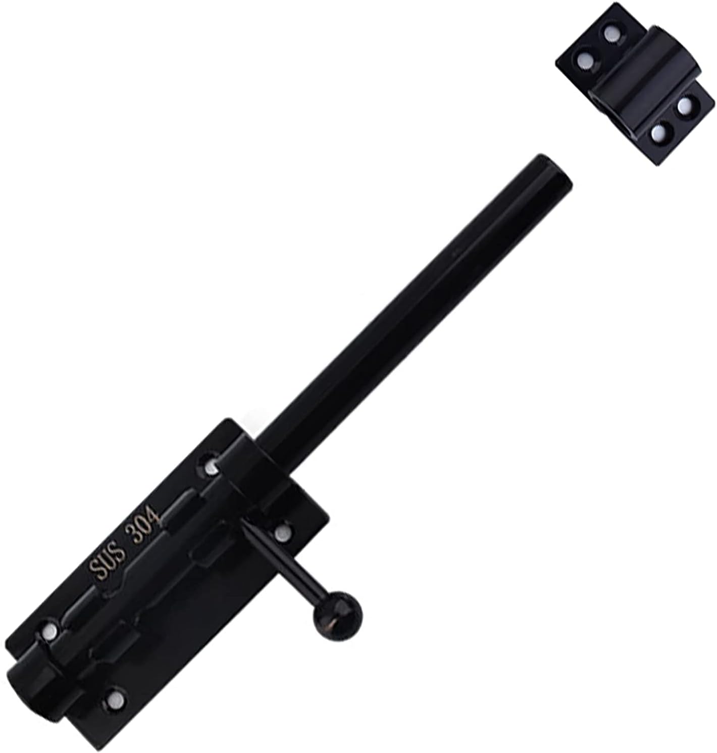 Amazon.com: Tower bolt,Slide Bolt,Solid Cast 304 Stainless Steel Barrel ...