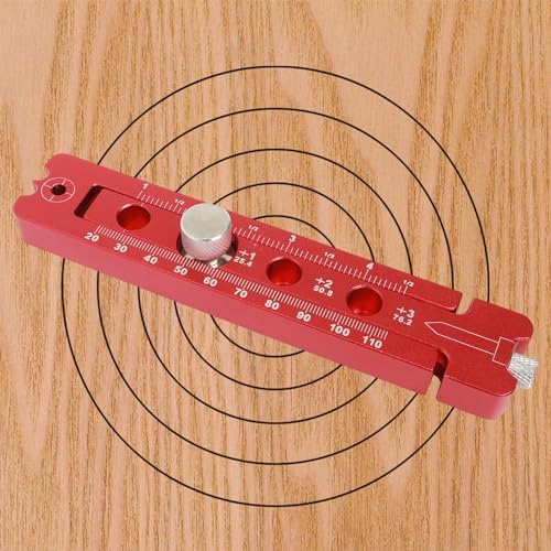 Lyshujli Aluminum Alloy Woodworking Compass for Circle/Arc Drawing ...