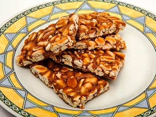 Turf Gujarati Peanut and Jaggery Chikki -| Gujarati Special Gud ...