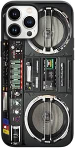 Amazon.com: 80s Retro Boombox Totally Awesome 80's Phone Case for ...