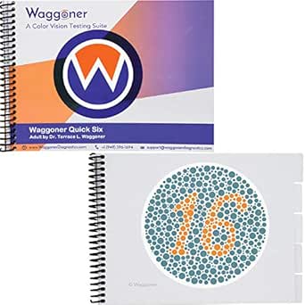 Amazon.com: Waggoner Quick Six Color Vision Test : Industrial & Scientific