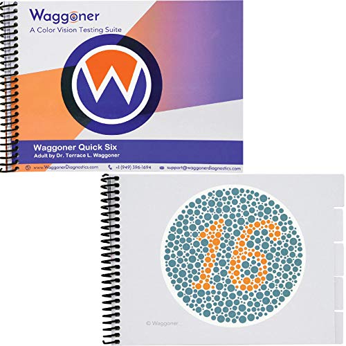 Amazon.com: Waggoner Quick Six Color Vision Test : Industrial & Scientific