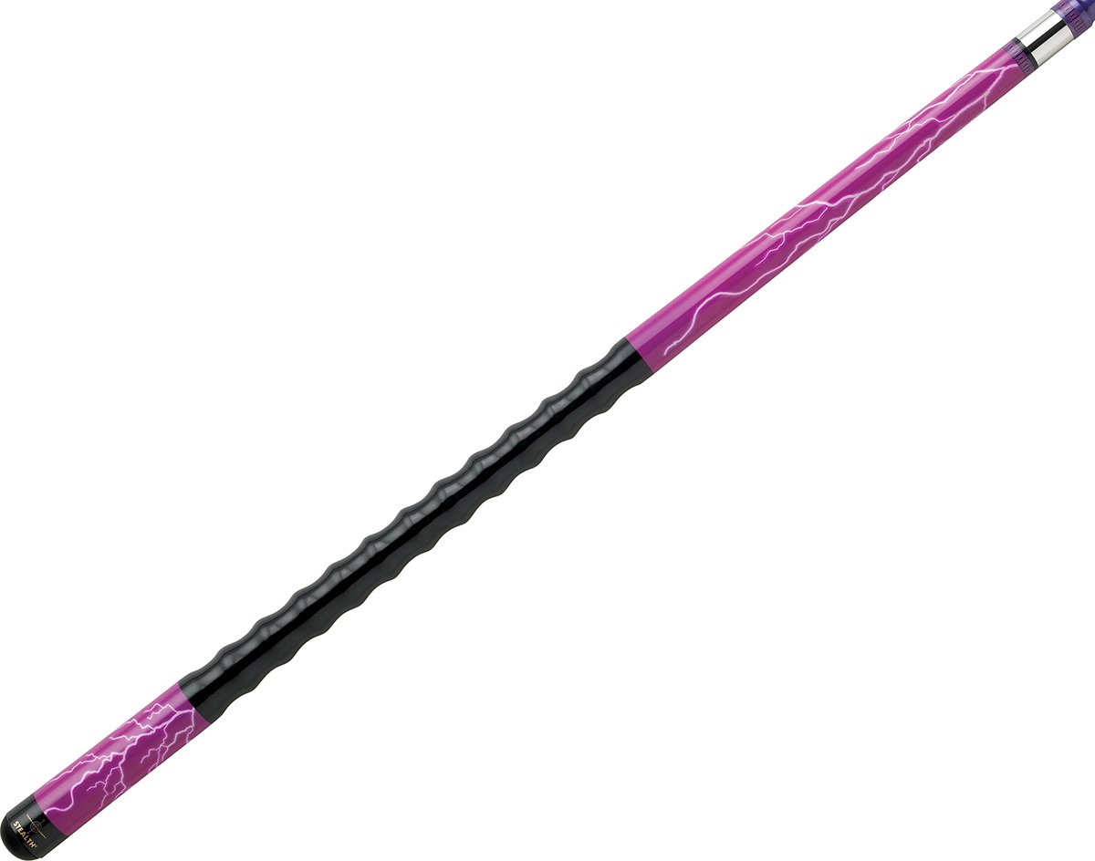 Snapklik.com : STH15 Purple Stain w/Lightning Overlay Pool/Billiards ...
