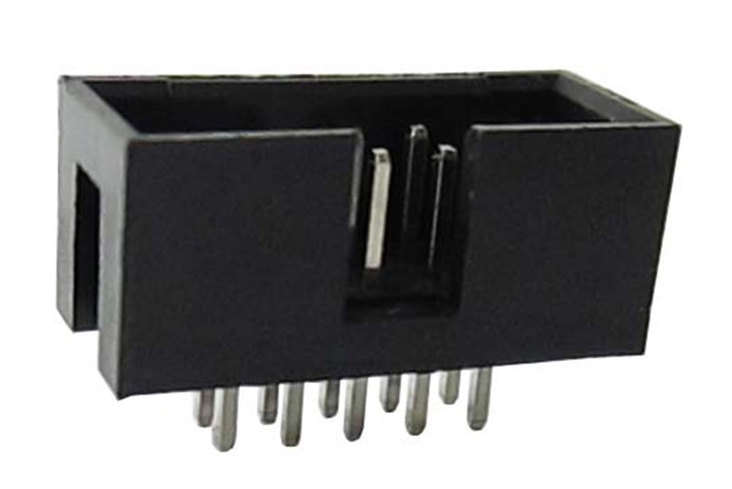 e4u FRC Box Connector Male 10 Pin Through Hole Straight 2.54mm Pitch ...