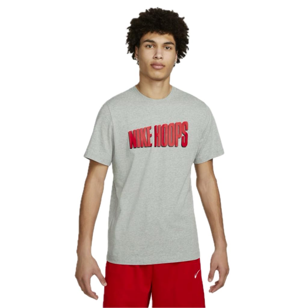 Amazon.com: Nike Sportswear Men's T-Shirt, Grey, XL Regular US ...