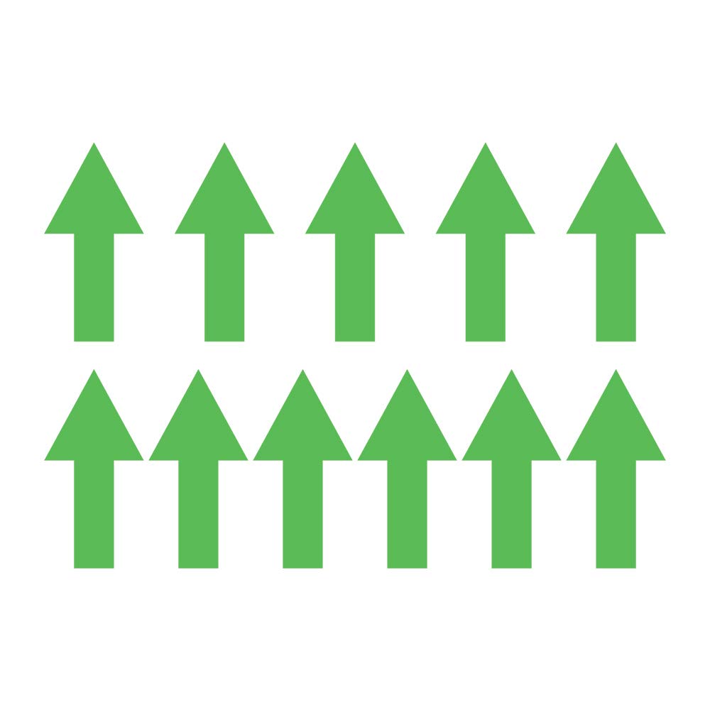 Buy Red Arrow Stickers Vinyl Decal Small for One Way Floor Stickers ...