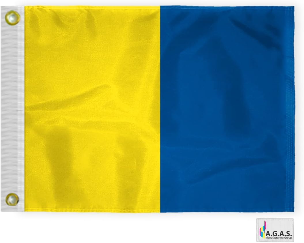 AGAS Mfg – Bandera náutica de código de señal de la Marina Marina ...