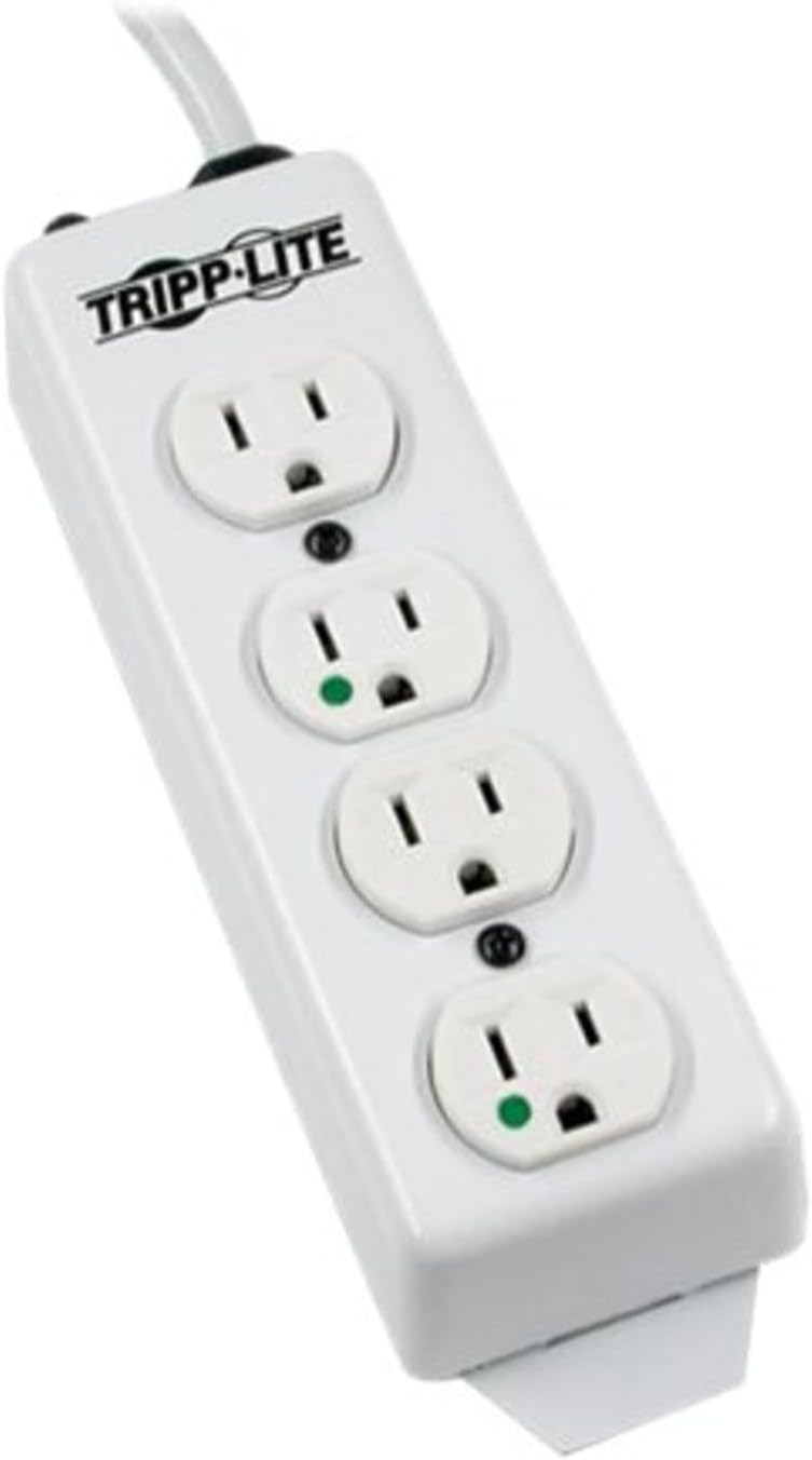 Amazon.com: 6 Outlet Hospital Grade Power Strip - 6ft Cord - Medical ...