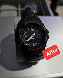 Genuine Casio Replacement Part Bezel Cover for G100 G101 Black G100-1 ...