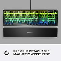 Amazon.com: SteelSeries Apex 5 Hybrid Mechanical Gaming Keyboard – Per ...