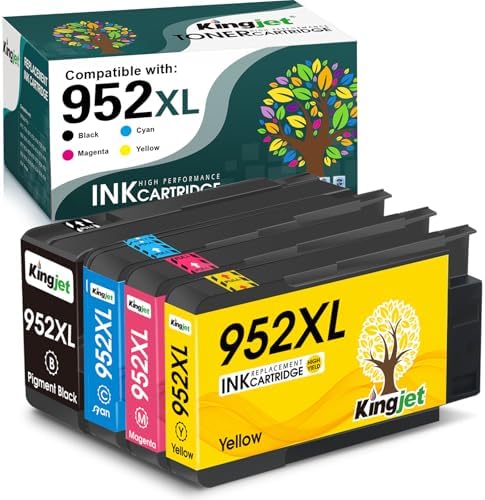 Amazon.com: Jetingo 952XL Ink Cartridges Replacement for HP 952XL Ink ...