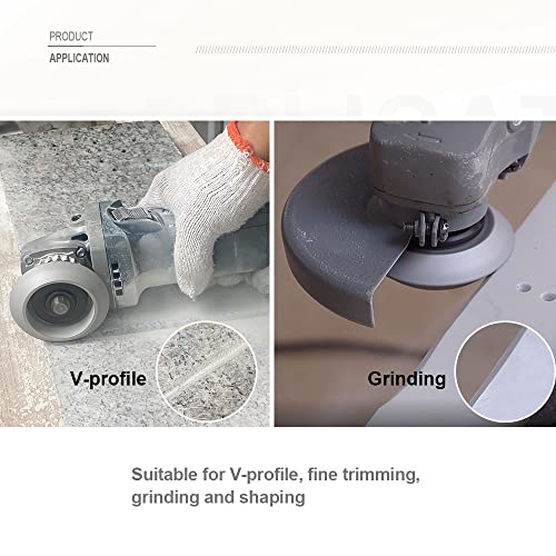 Snapklik.com : 3 - Inch Diamond Hand Profile Wheel Height 10mm Convex ...