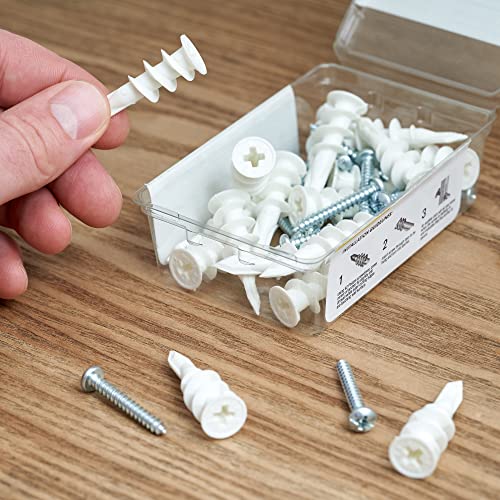 Snapklik.com : Qualihome Heavy Duty Plastic Self Drilling Drywall ...