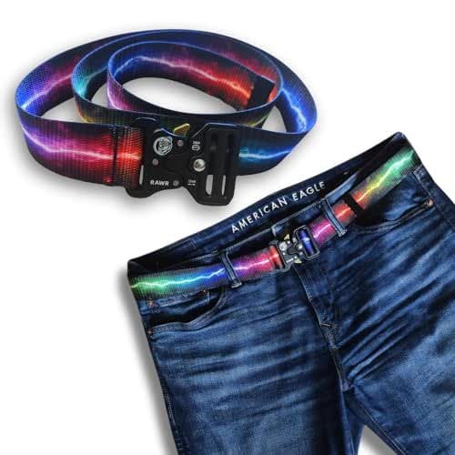 Amazon.com: Rainbow Tactical Belt by BEHYR Gear - Quick release ...