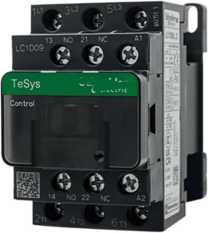 INOJIKGV Black three-pole AC Contactor- LC1D09 LC1D12 LC1D18 B7C F7C ...