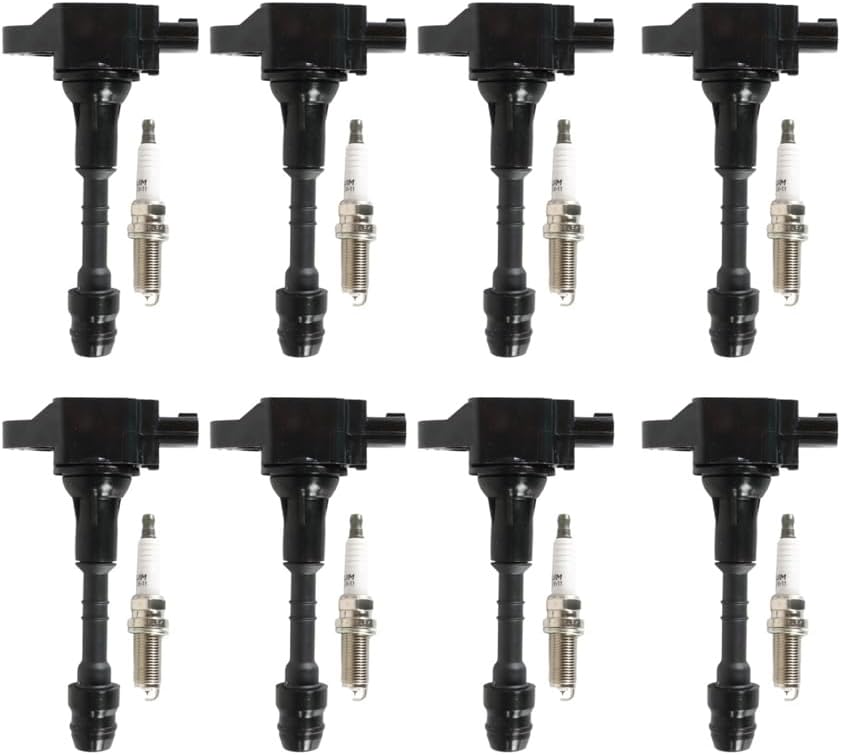 Amazon.com: Autodevil UF551 Ignition Coil Pack Iridium Spark Plugs Set ...