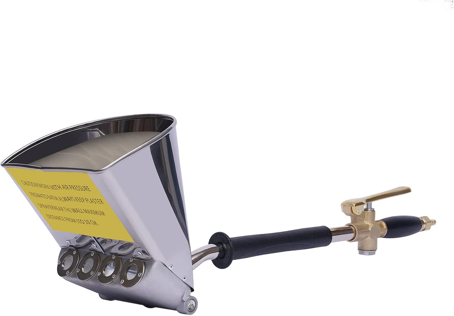 Amazon.com : Cement Mortar Sprayer Hopper, 4 Jet Paint Wall Concrete ...