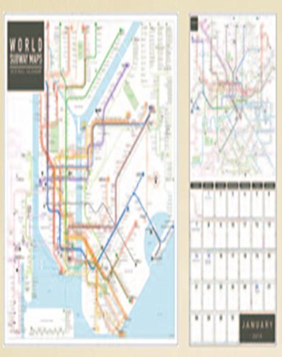 Subway Maps 2018 Calendar : Amazon.in: Books