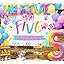 Amazon.com: JeVenis Hi Five Birthday Party Decorations 5th Birthday Party Decorations Girls ...