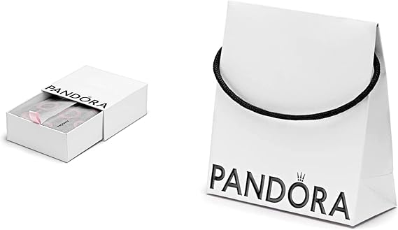 PANDORA Eco Friendly Packaging Set (Bag and Bracelet Box) (1) : Amazon ...