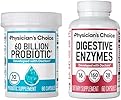 Amazon.com: Physician's CHOICE Digestive Enzymes - Multi Enzymes ...